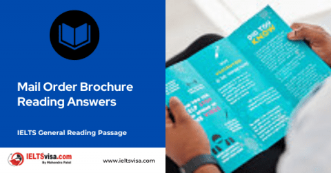 Mail Order Brochure – IELTS Reading Practice Answers