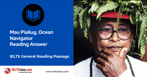 Mau Piailug IELTS Reading Answers and Explanations
