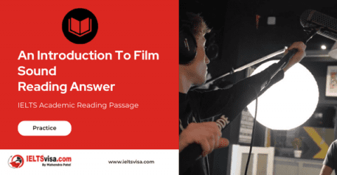 Film Sound – IELTS Reading Answer Explanation