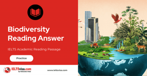 Biodiversity IELTS Reading Answers & Explanation