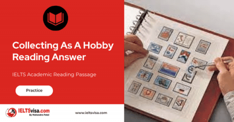 Collecting as a Hobby IELTS Reading Answer Guide