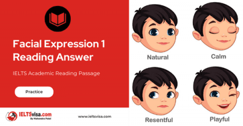 Facial Expression IELTS Reading Answers | Practice Test
