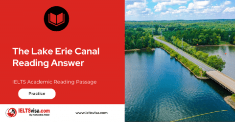Lake Erie Canal Reading Answers – IELTS Practice Test