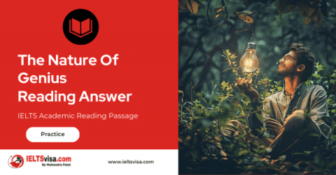 The Nature of Genius IELTS Reading Answers Explained