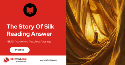 The Story of Silk IELTS Reading Answers with Explanation