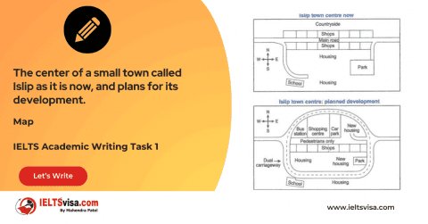Task 1 - Map - The center of a small town called Islip as it is now ...